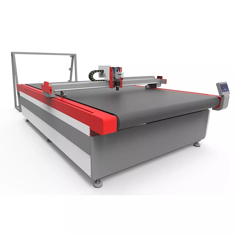 Automatic cnc oscillating knife cutting machine - China CO2 Laser ...